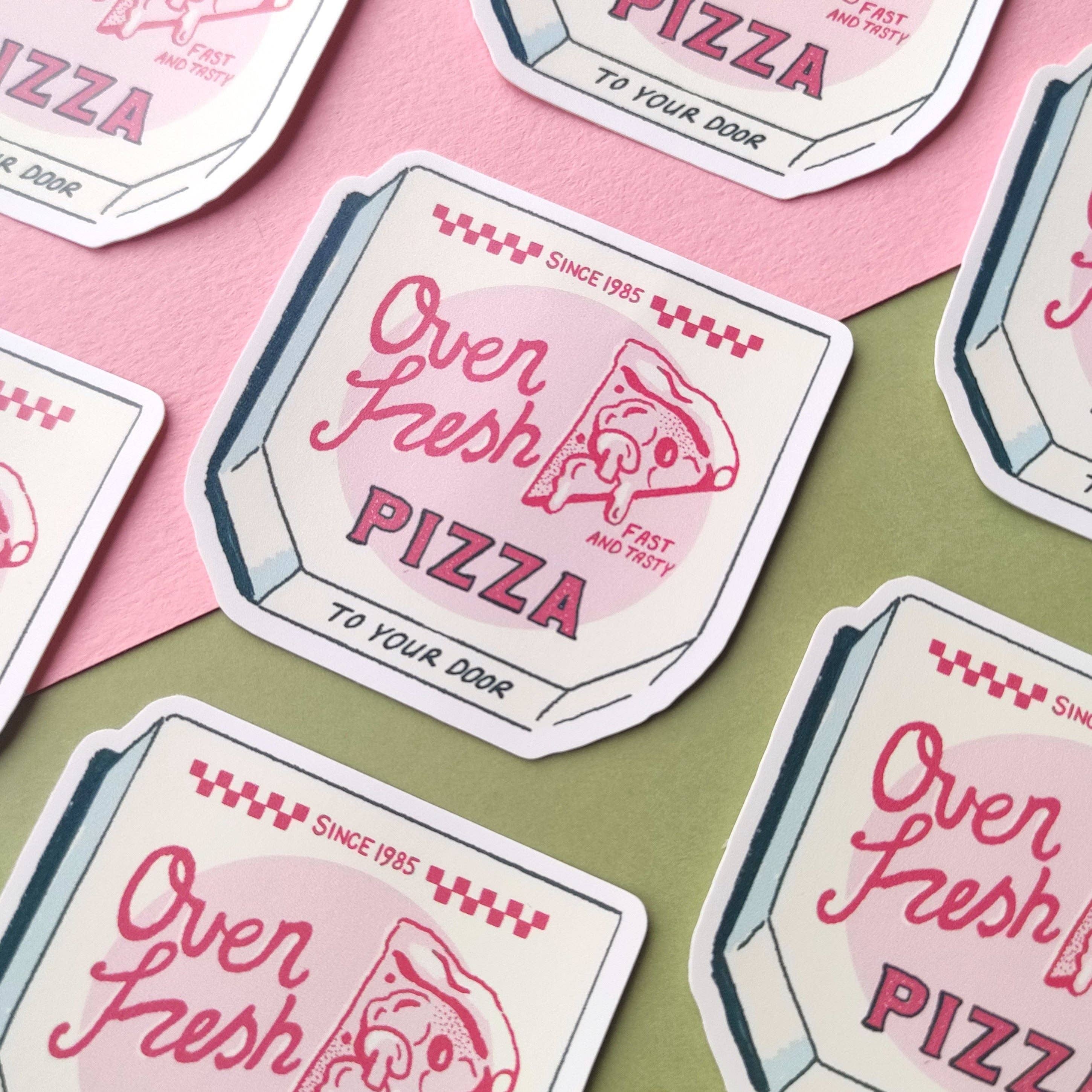 Pizza Box Sticker – Slackline Press