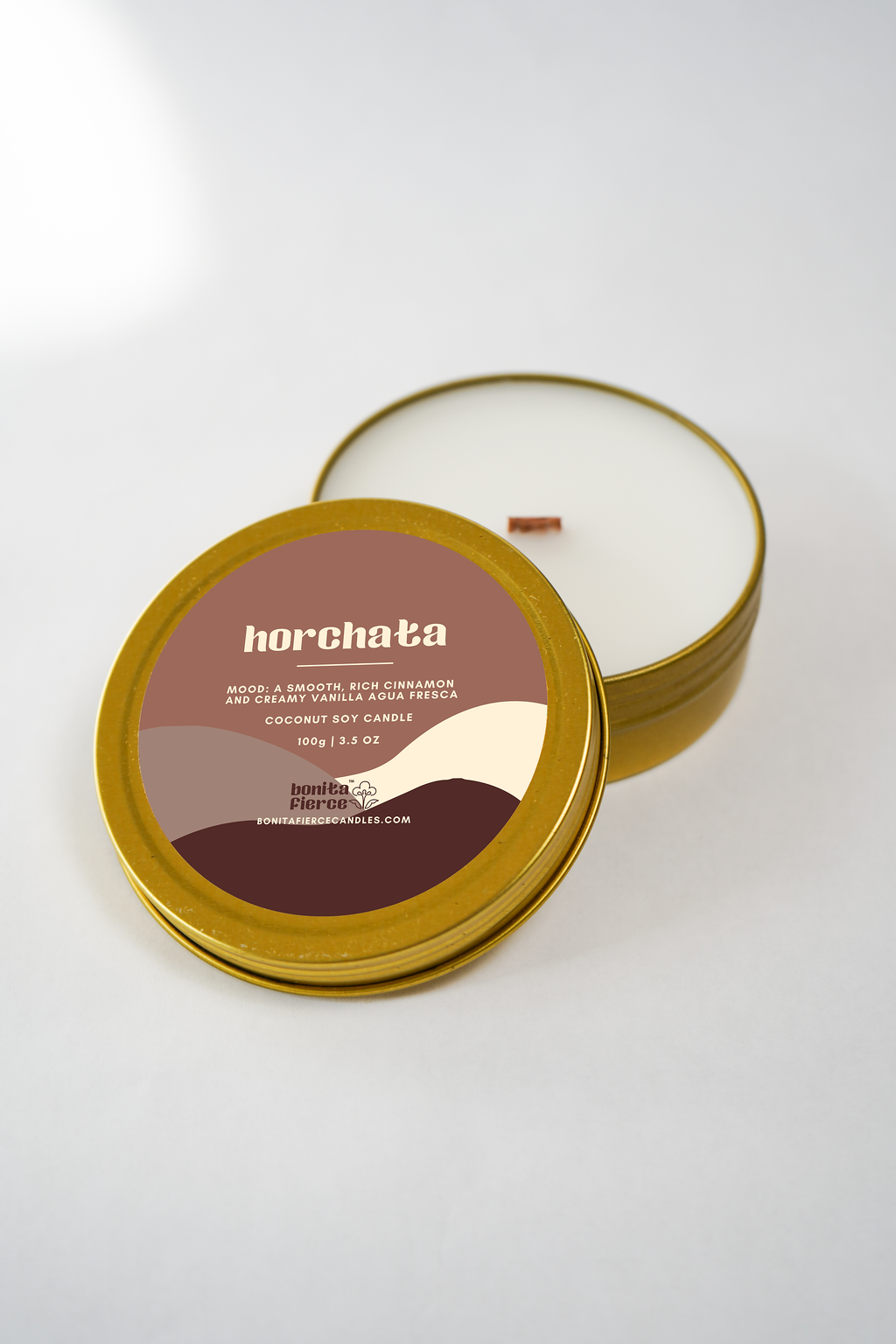 Horchata Candle Tin | Cinnamon, Rice & Vanilla – Slackline Press