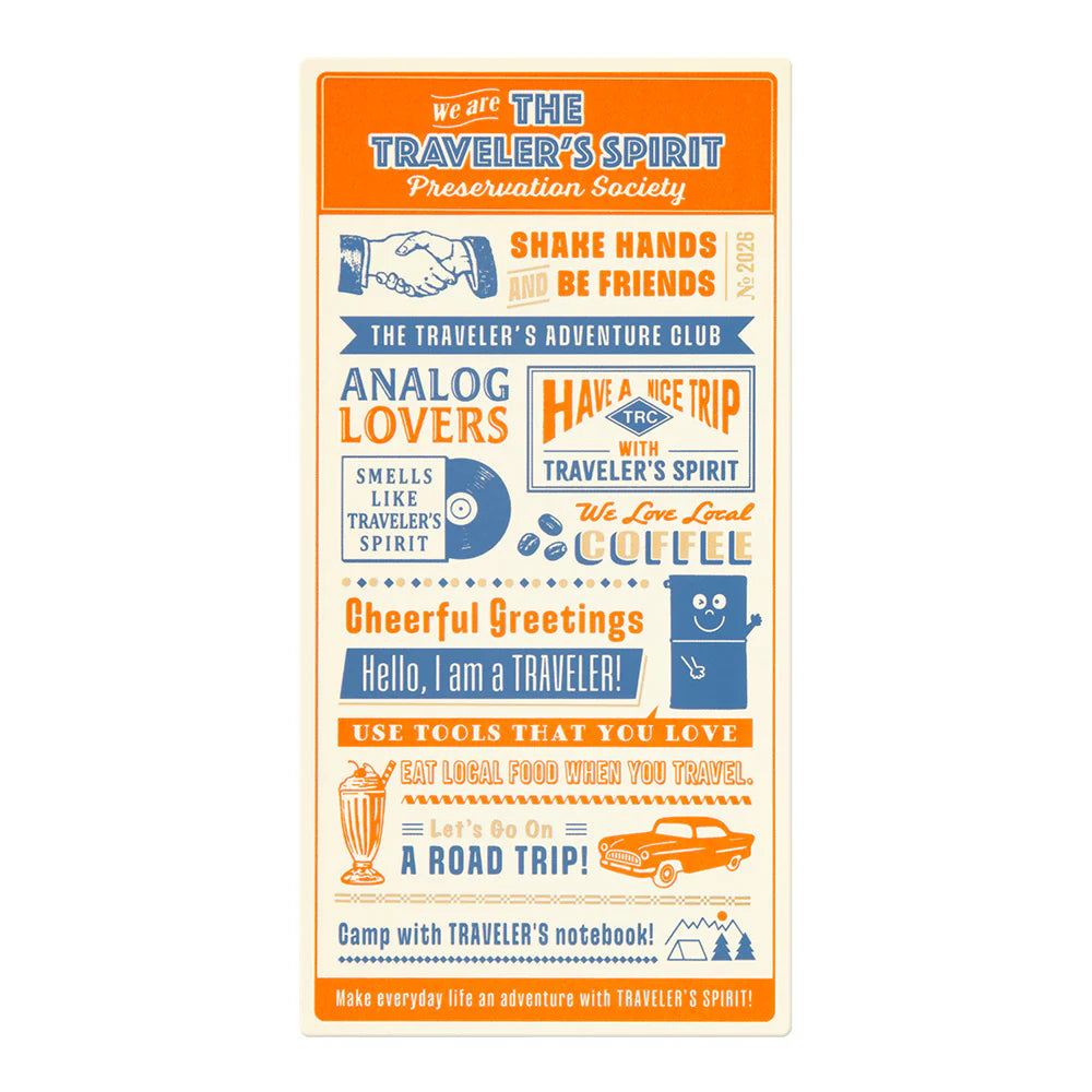 Plastic Sheet 2026 (Regular Size) – Slackline Press