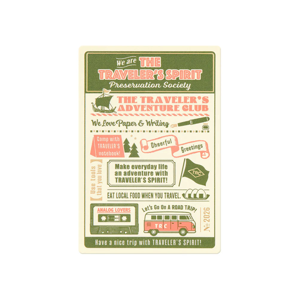 Plastic Sheet 2026 (Passport Size) – Slackline Press