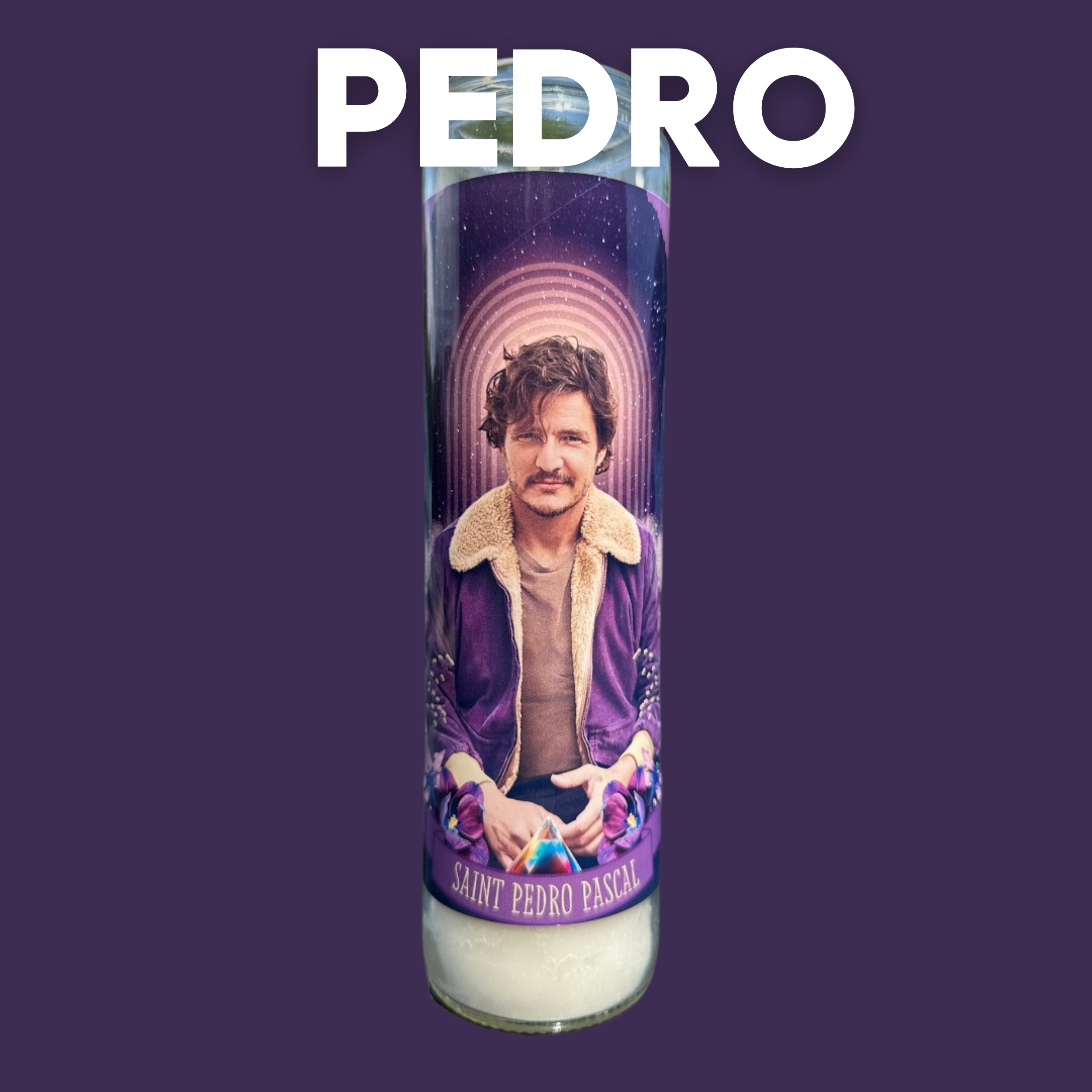 The Luminary Pedro Pascal Altar Candle – Slackline Press
